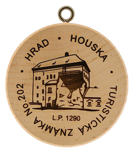 Turistické známky - No. 202 - Houska