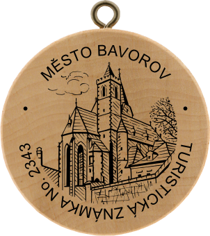 Turistické známky - No. 2343 - Město Bavorov