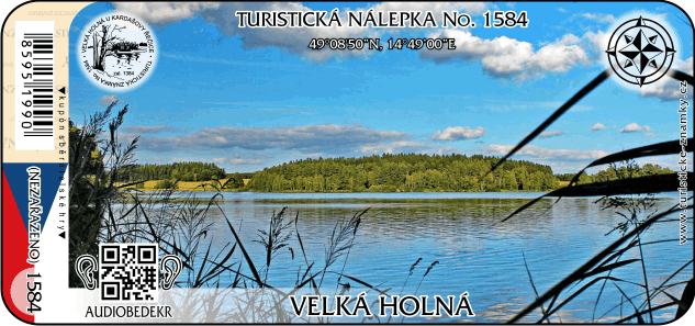Nálepky - No. 1584 - Velká Holná