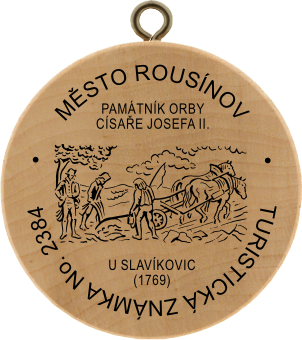 Turistické známky - No. 2384 - Město Rousínov