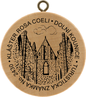 Turistické známky - No. 2430 - Klášter Rosa Coeli, Dolní Kounice