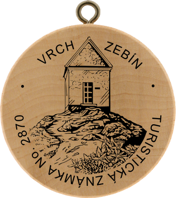 Turistické známky - No. 2870 - Vrch Zebín